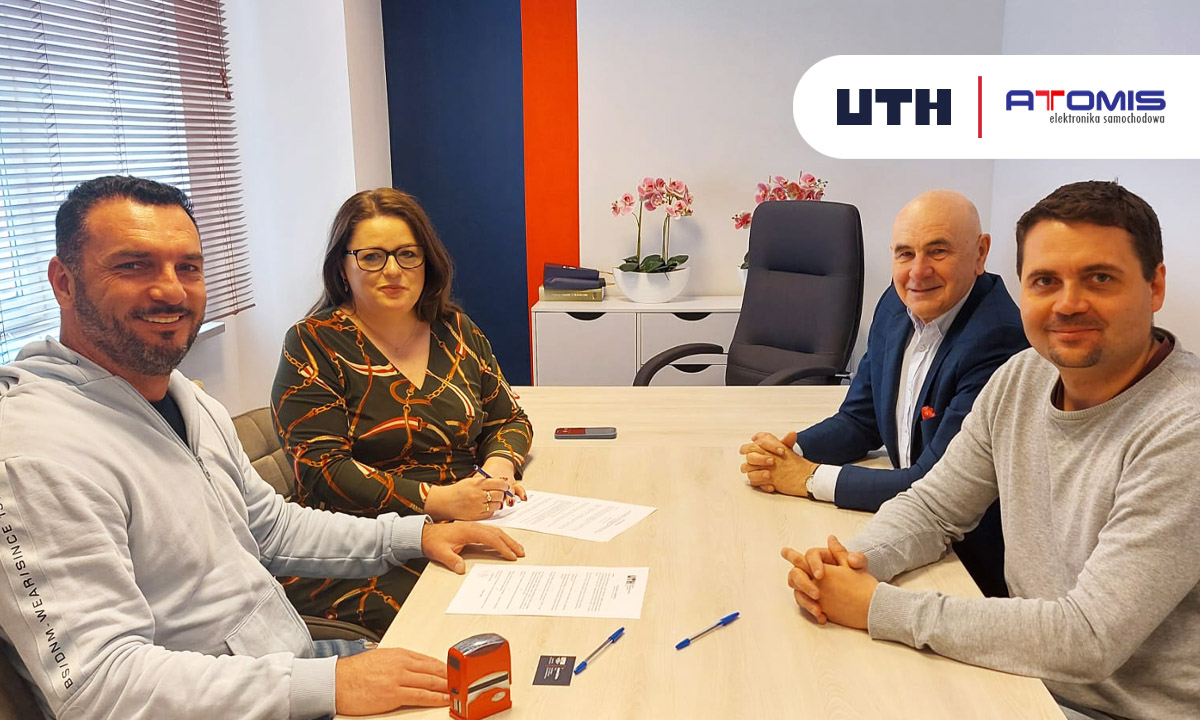 Partnerstwo UTH z firmą Atomis | UTH